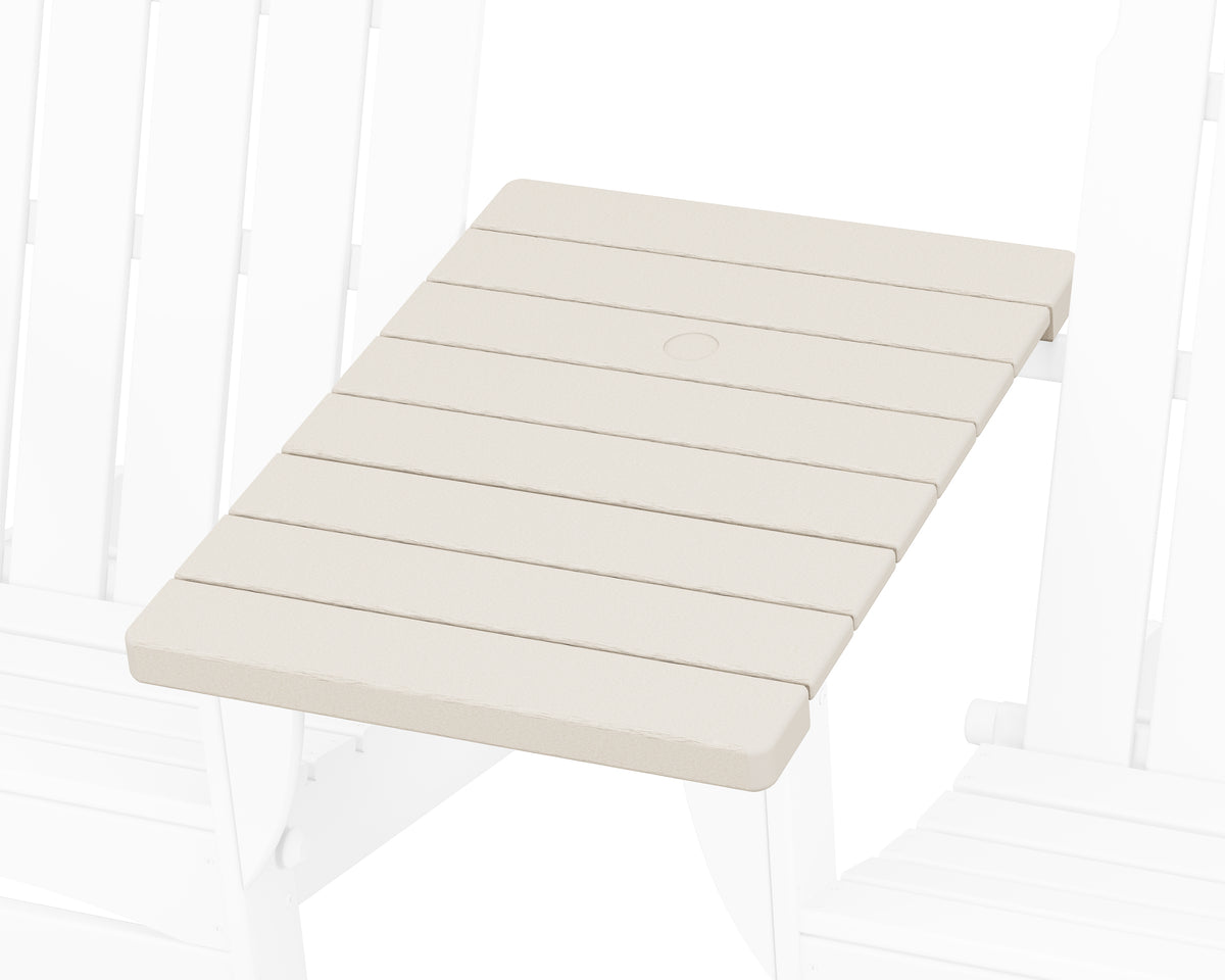POLYWOOD Classic Series Straight Adirondack Connecting Table in Sand